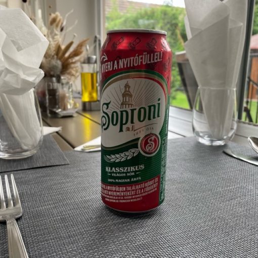 Soproni (0,5L) – Miklós Grill